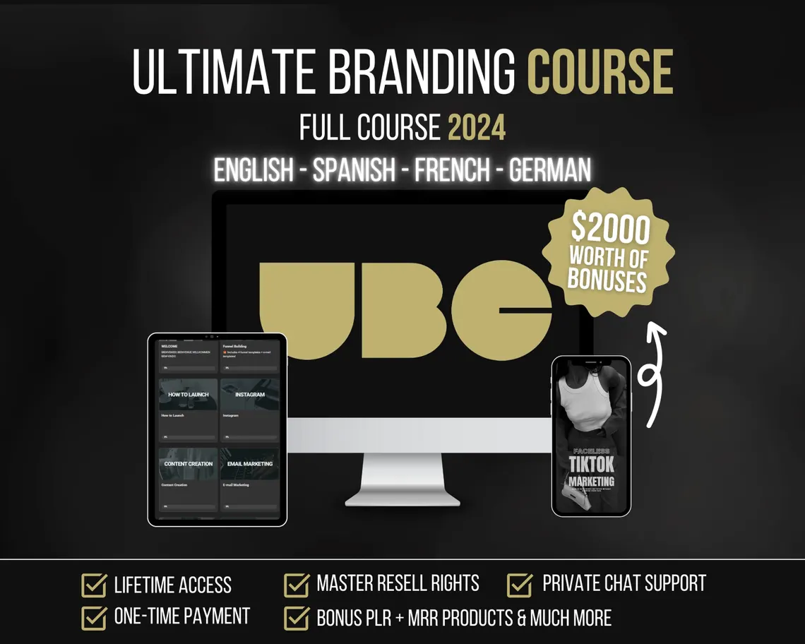 UBC Full Course | PLR Creative